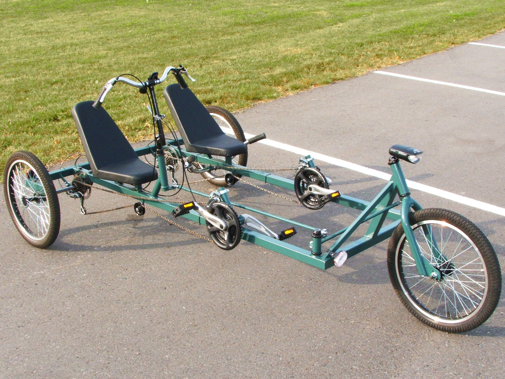 Sociable Tandem Trike
